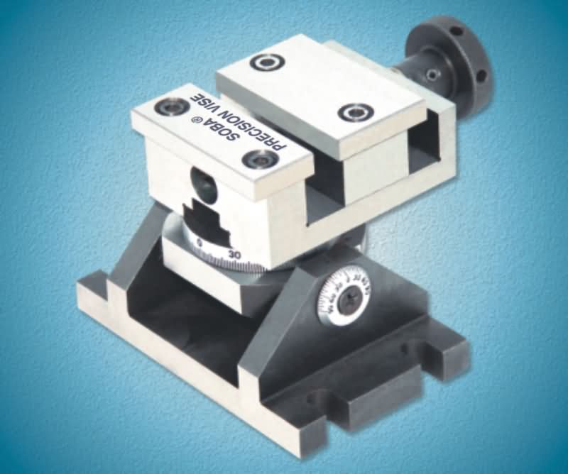 PRECISION MINI TILT & SWIVEL BASE VICE | Chronos Engineering Supplies