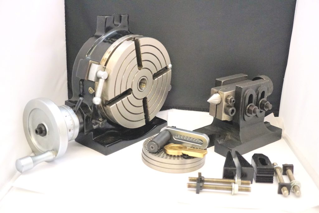 Soba HV6 6 Inch Rotary Table Set C/W Plates, Tailstock And Clamping Kit ...