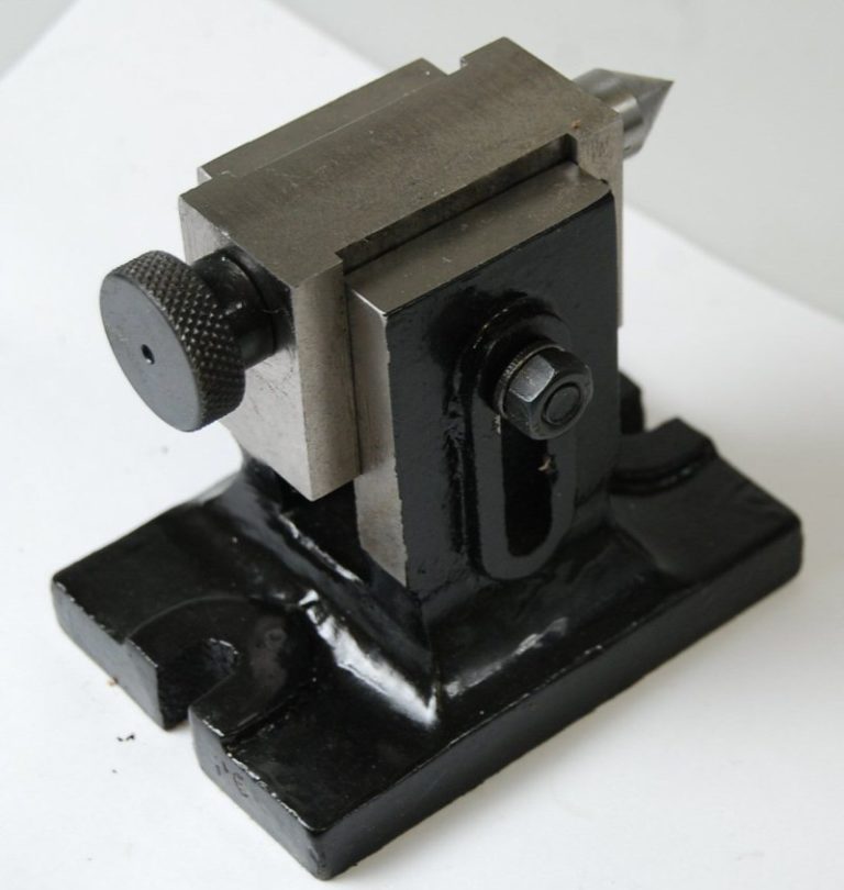 Universal Adjustable Tailstock For 100mm / 4 Inch Rotary Tables ...