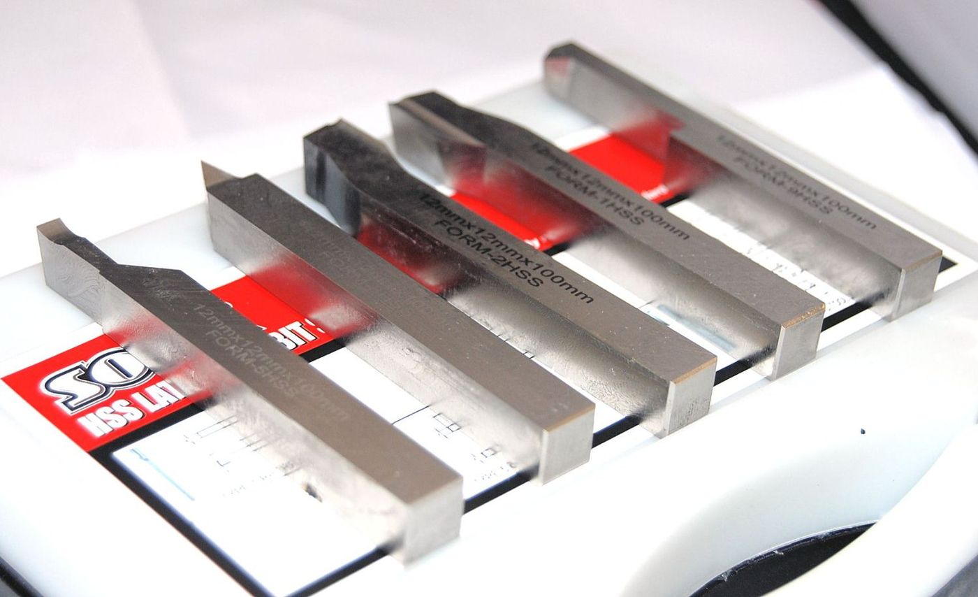 Set of 5 Soba HSS Lathe Tools 12 mm Square SORRY OUT OF STOCK | Chronos ...