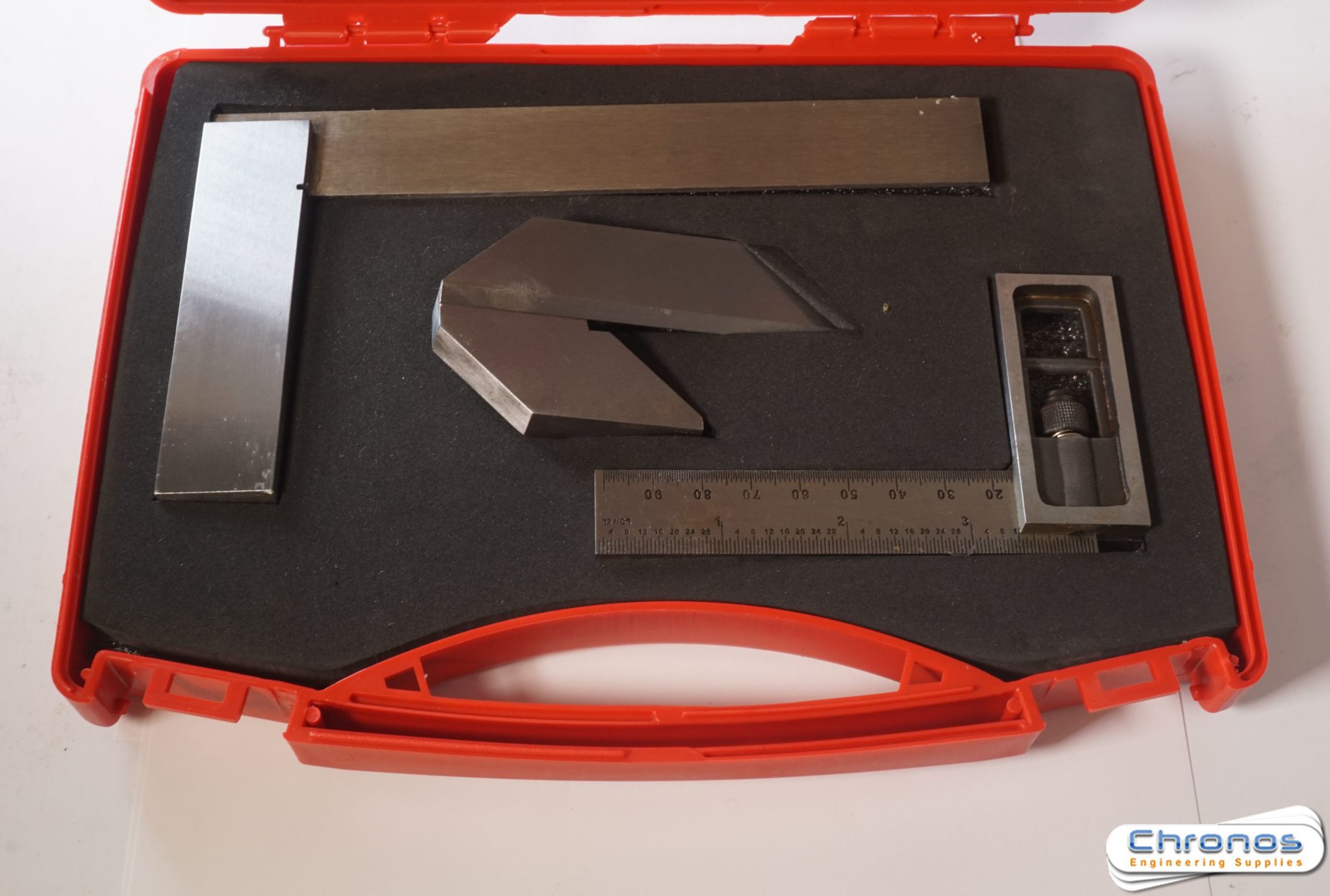 Rectangular Head Protractor - Chronos Engineering Supplies