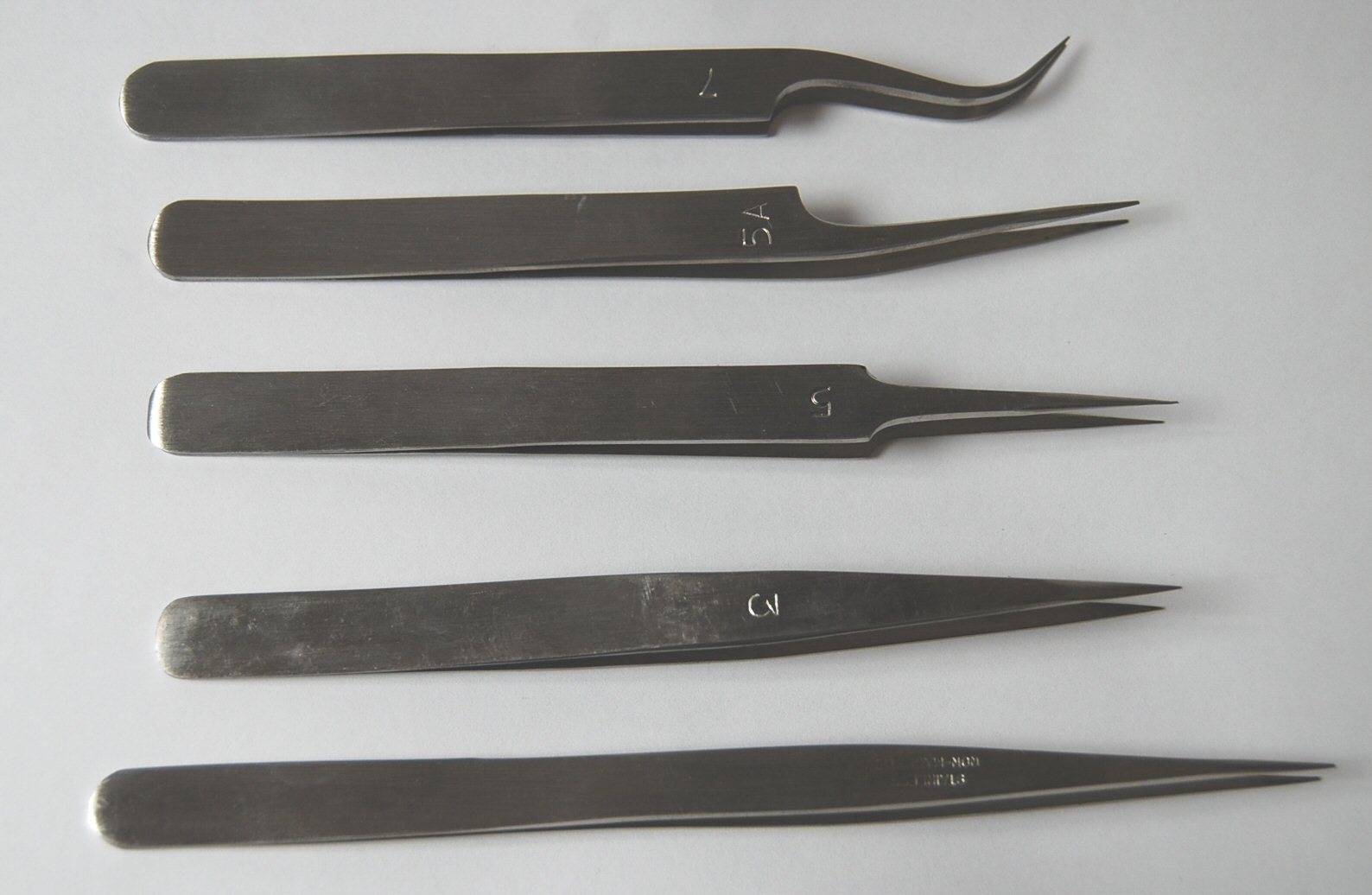 Set of Precision Tweezers | Chronos Engineering Supplies