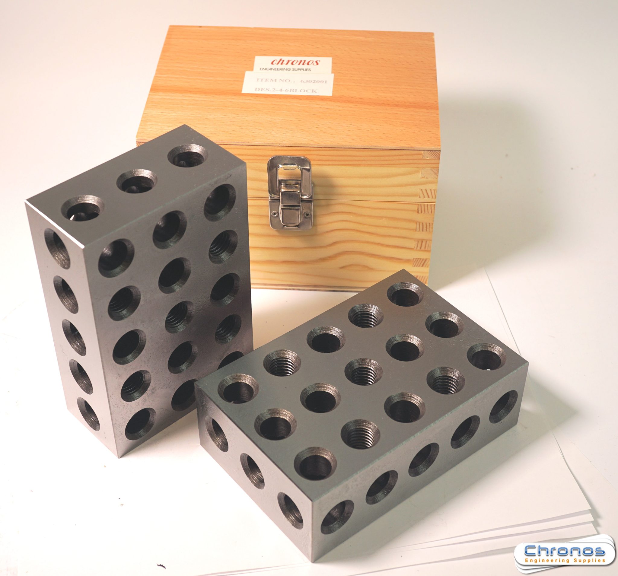 Pair Of 2-4-6- Blocks- SORRY OUT OF STOCK - Chronos Engineering Supplies