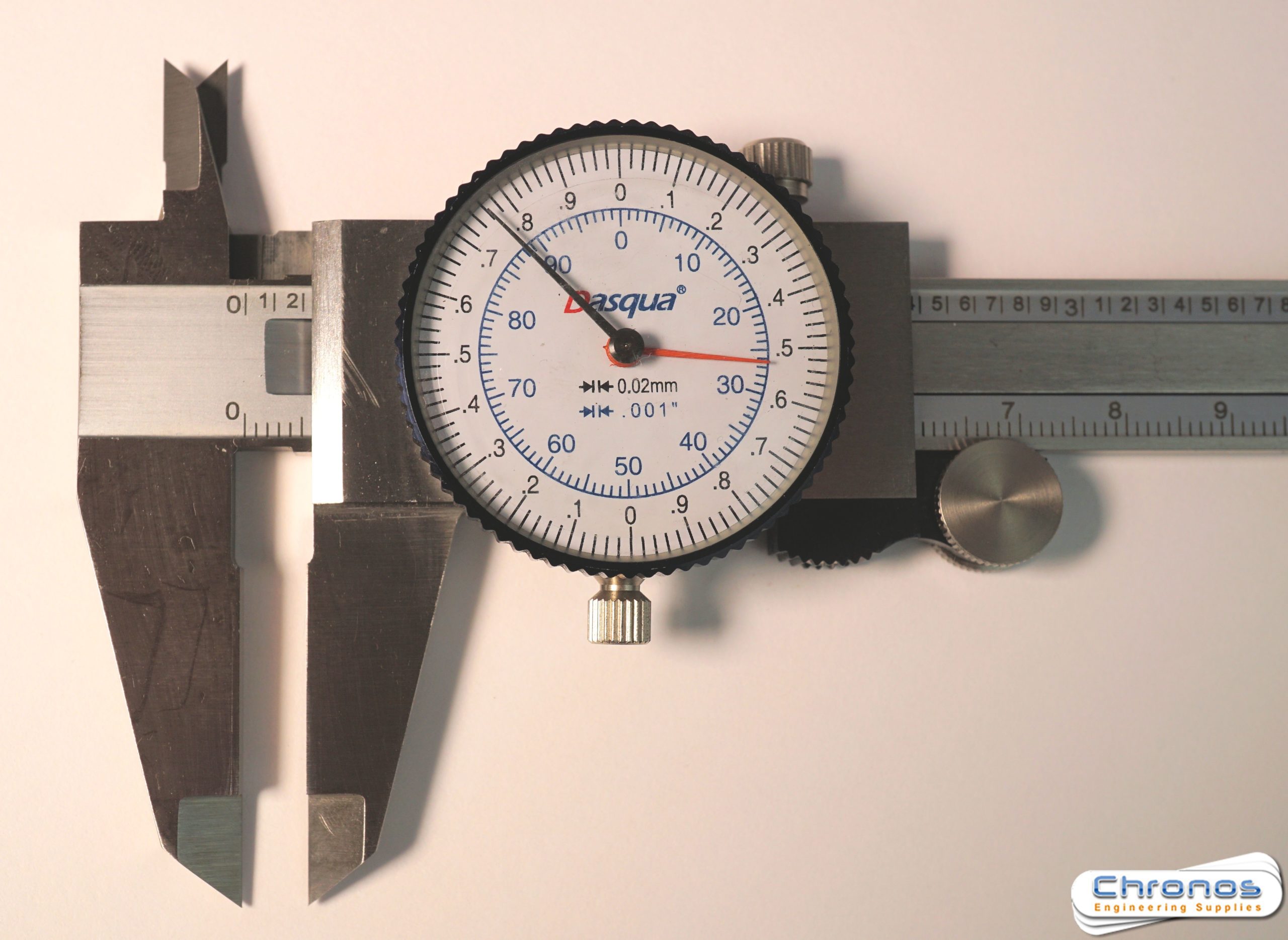 Dasqua Machinists Grade Dual Reading Dial Caliper Met / Imp- SORRY OUT ...