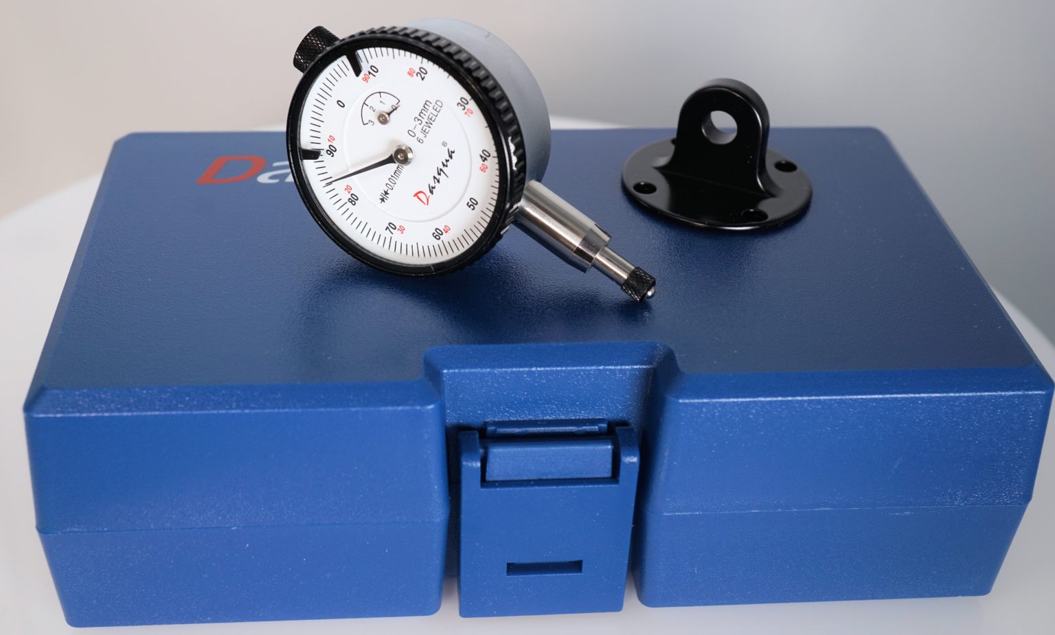 Dasqua Mini Dial Gauge 0 - 3mm X 0.01mm With Lug 5121-1201 - Chronos ...