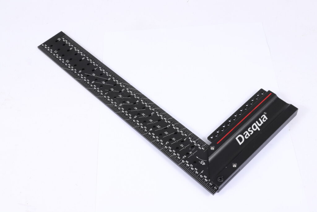 Dasqua Black-Red Plus Multi-Function Square 12 Inch 1804-5229 - Chronos Engineering Supplies