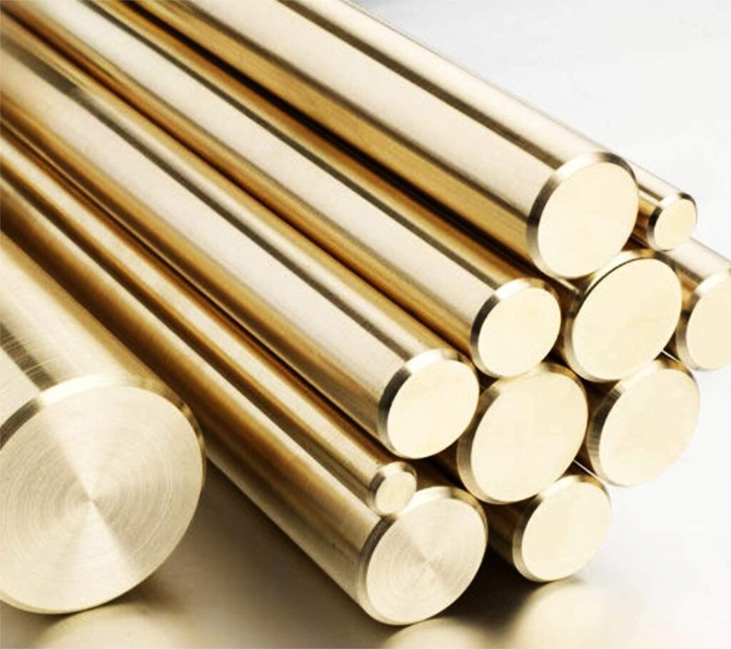 Brass Round 12″ Lengths (CZ121) – Premium Brass Rods For Sale