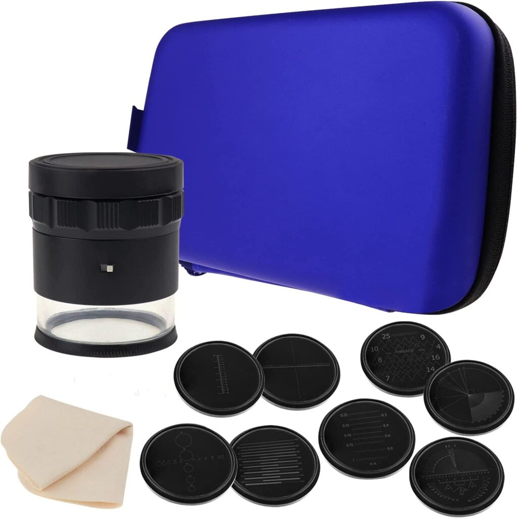 Harlingen Industrial LED Scale Loupe With 9 Lenses - Chronos ...