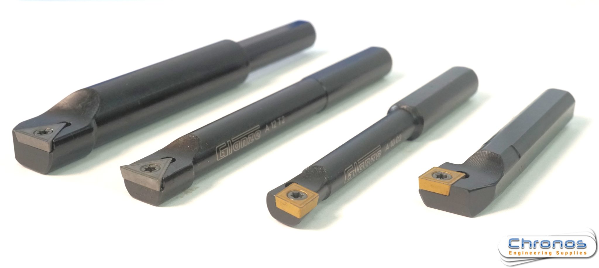 Set Of 4 Axial And Radial Boring Bars 1/2 Shank - Chronos Engineering ...