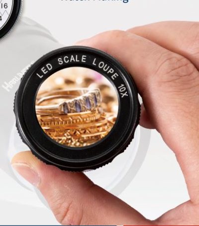Harlingen Industrial LED Scale Loupe With 9 Lenses - Chronos ...