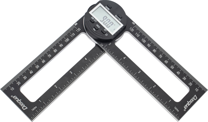 Dasqua Black-Red Digital Mitre Saw Protractor 1804-6771 - Chronos ...