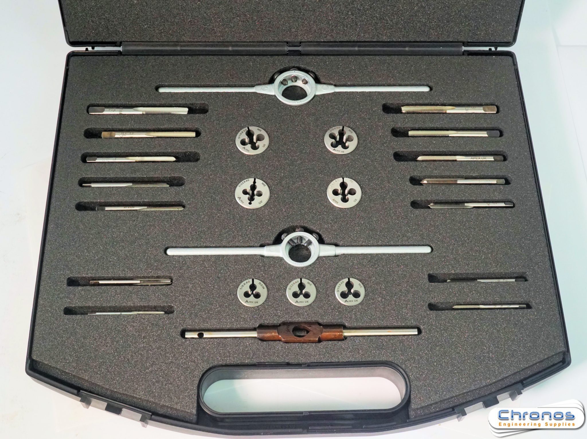AC41 Apex British Model Engineer Tap And Die Set - Chronos Engineering ...