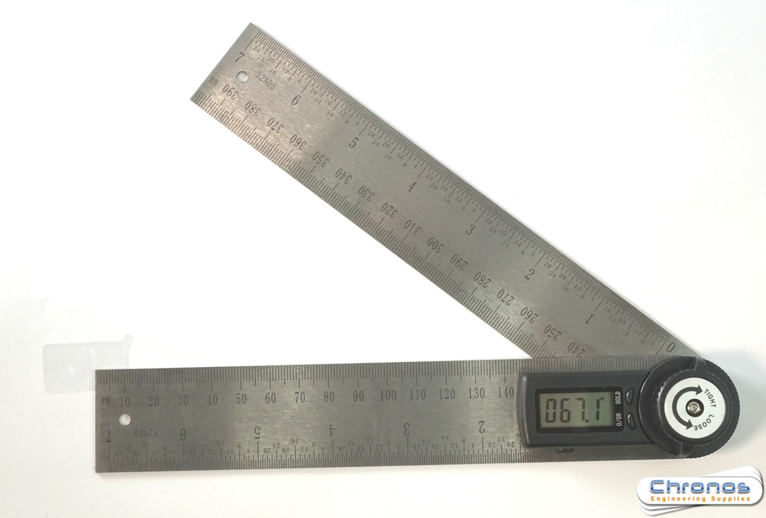 2 IN 1 Digital Angle Gauge Protractor - Chronos Engineering Supplies