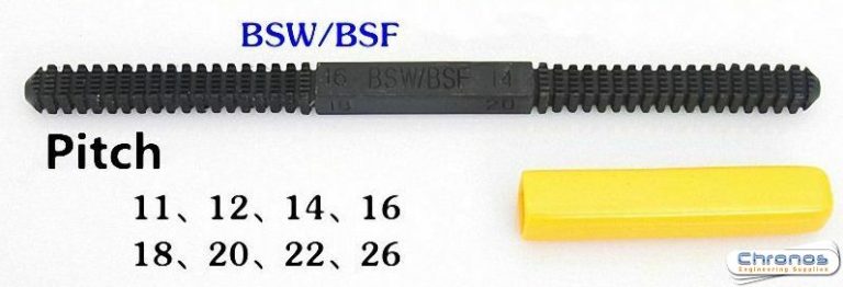 BSW / BSF Thread Restoring File - Chronos Engineering Supplies