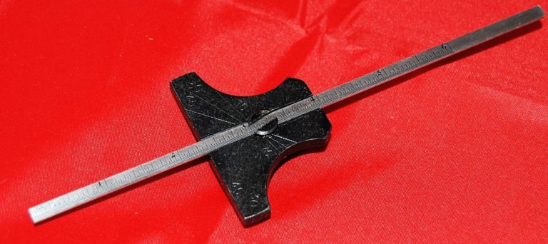 Depth Gauge Rule - Chronos Engineering Supplies