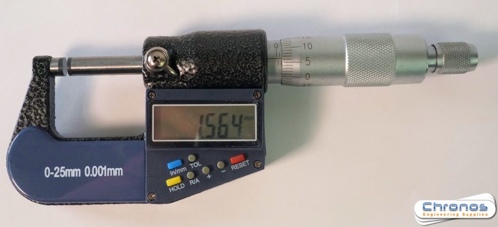 Electronic Digital Micrometer - Chronos Engineering Supplies