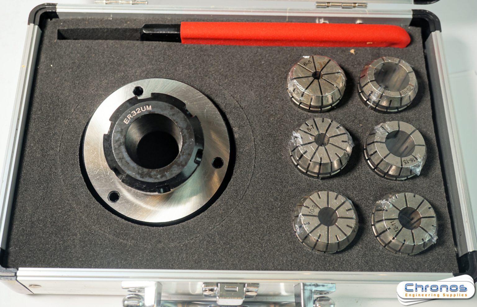 ER32 Collet Set With 80mm Diameter Chuck- SORRY OUT OF STOCK - Chronos ...