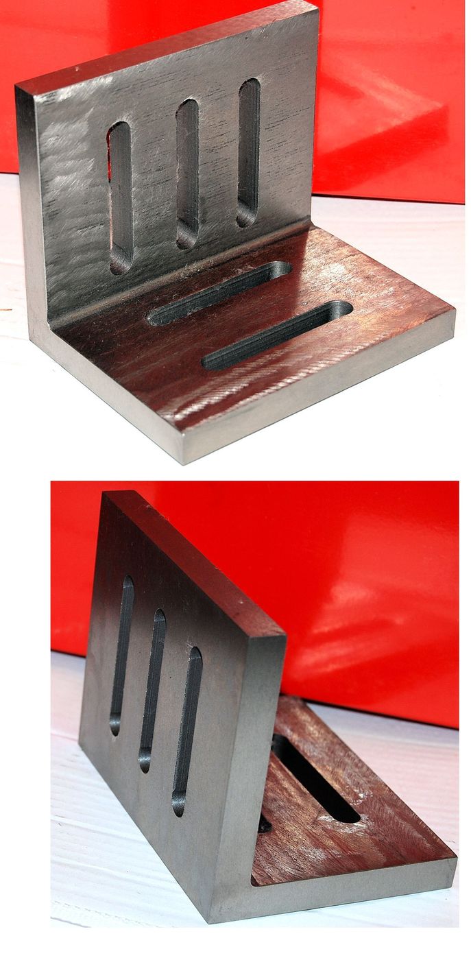 SCT 6" Angle Plates Open End | Chronos Engineering Supplies