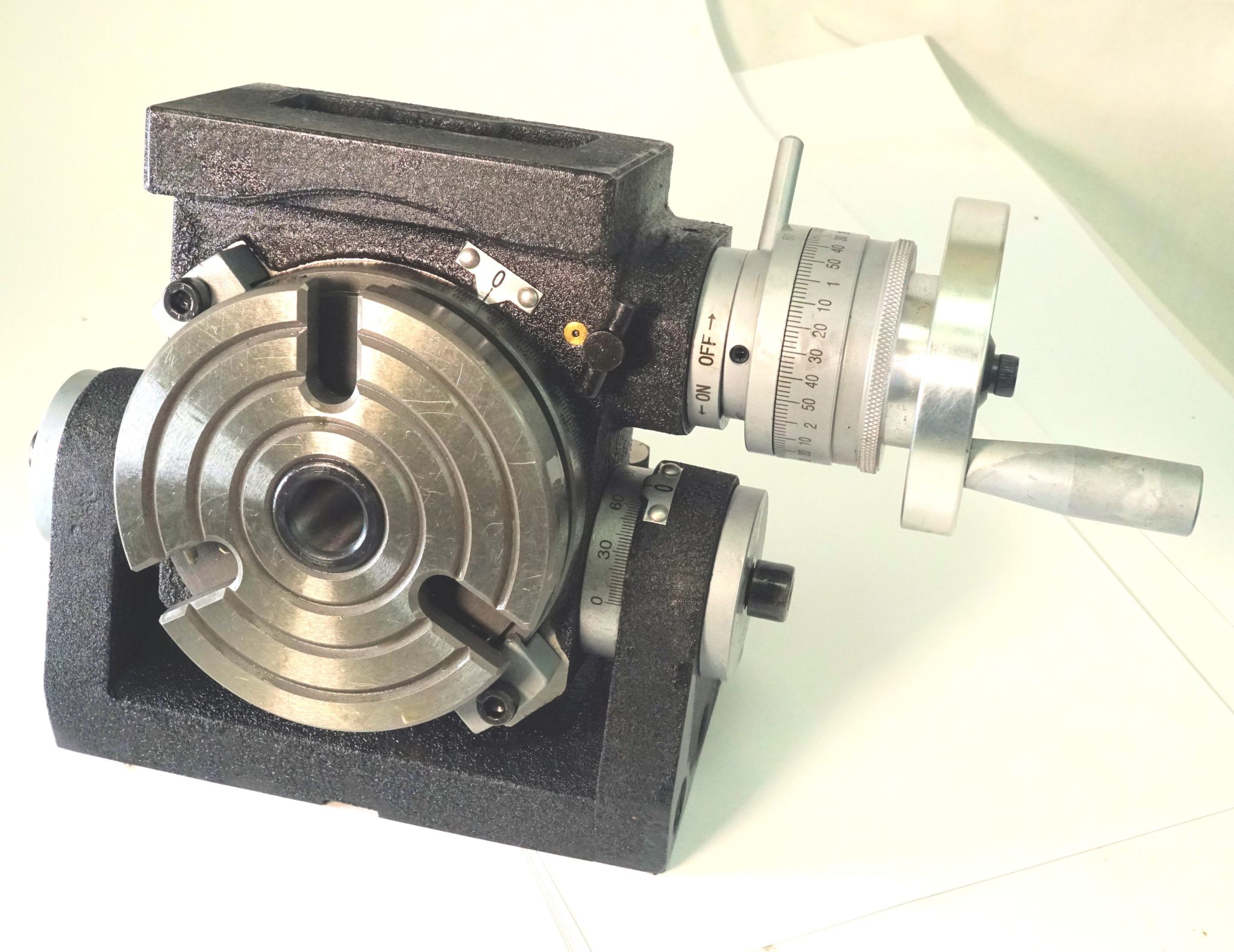 100mm Tilting Rotary Table - Chronos Engineering Supplies