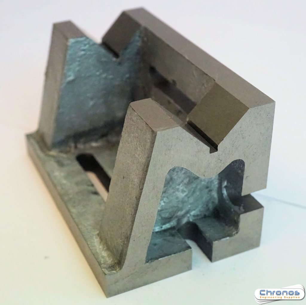 Soba 5 Inch V Angle Plate - Chronos Engineering Supplies